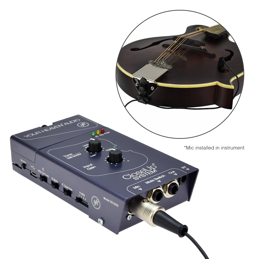 CloseUp® System for Mandolin - Your Heaven Audio